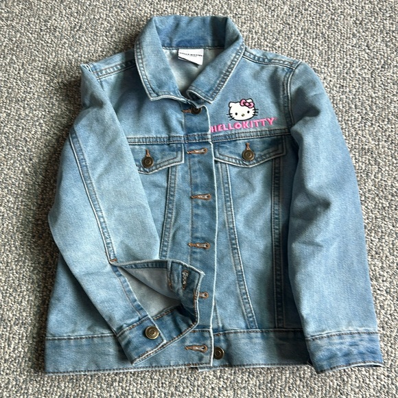 Hello Kitty | Jackets & Coats | Hello Kitty Denim Coat | Poshmark